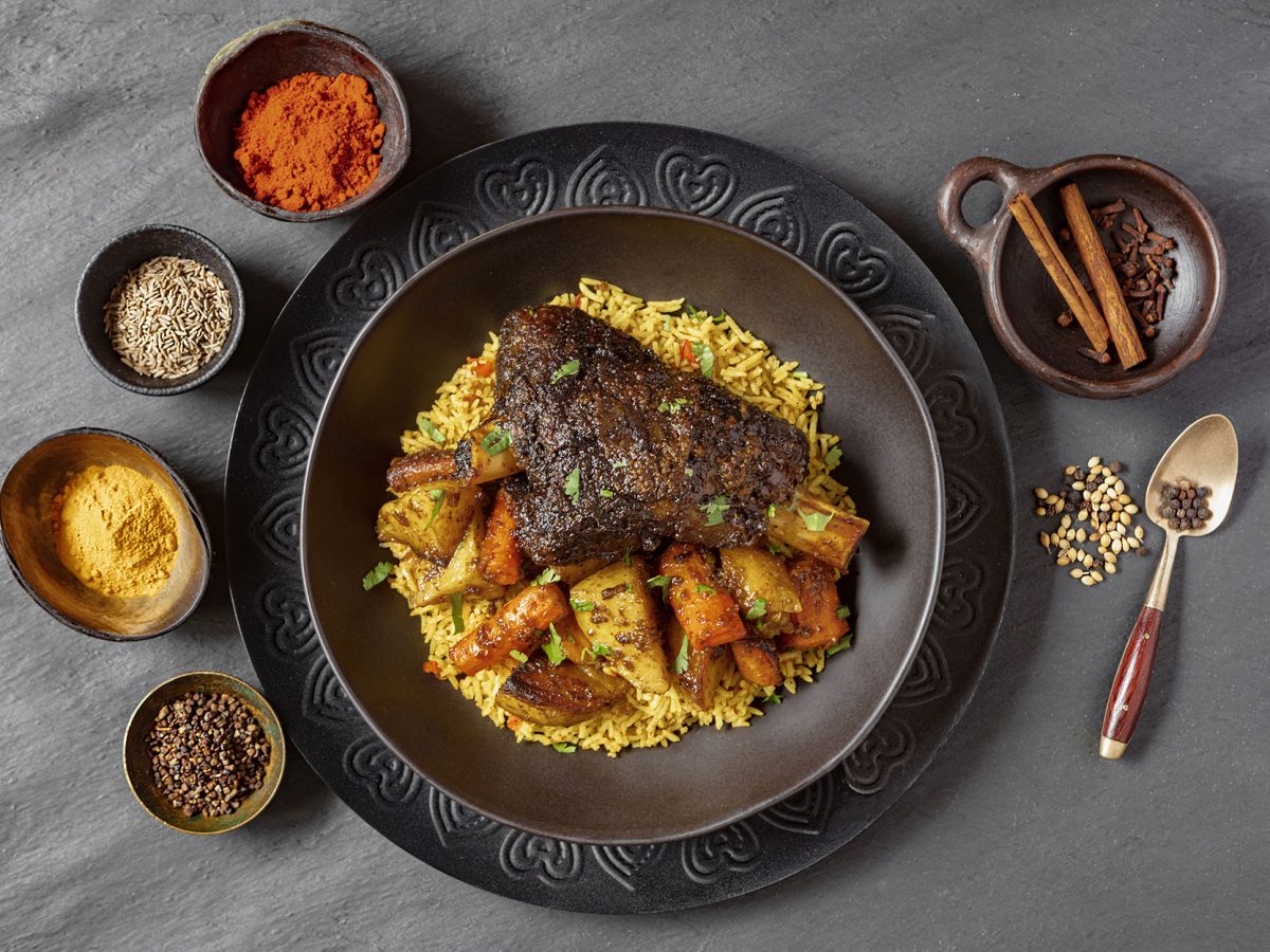 Somali-style Lamb Shanks with Seasoned Rice – Lost Recipes Found
